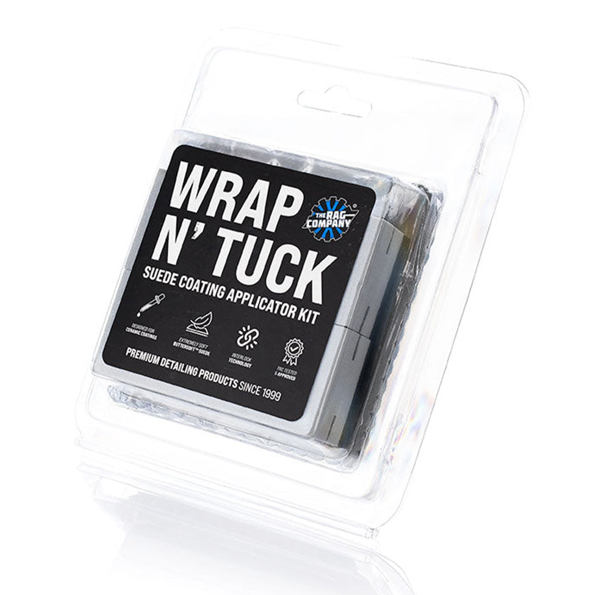 The Rag Company Wrap N Tuck Suede Coating Applicator Kit