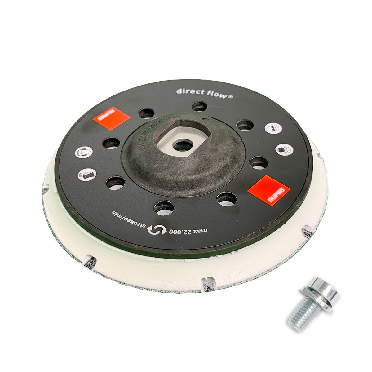 Buy Rupes 125mm Bigfoot M8 Velcro Backing Plate from Clean and Shiny