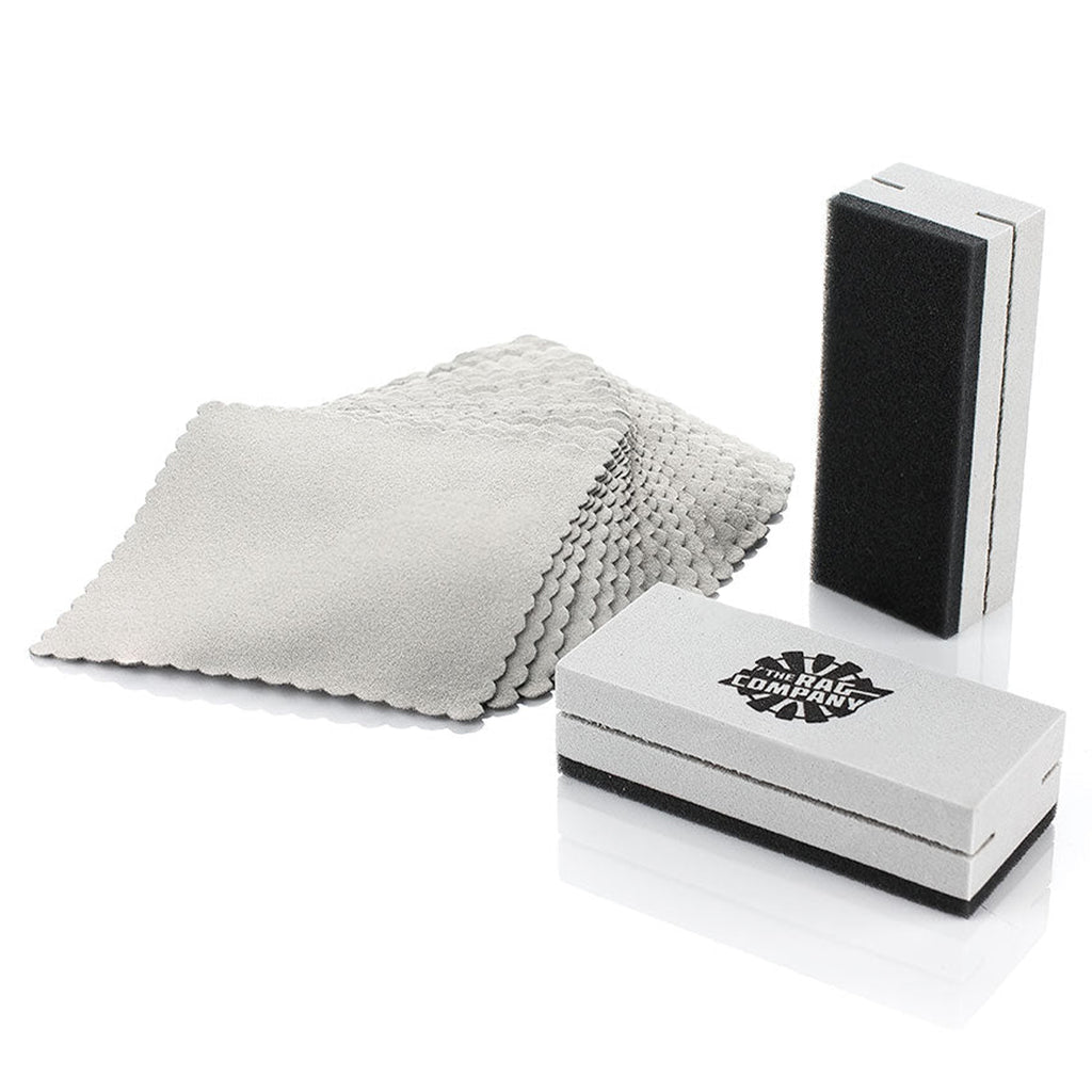 The Rag Company Wrap N Tuck Suede Coating Applicator Kit