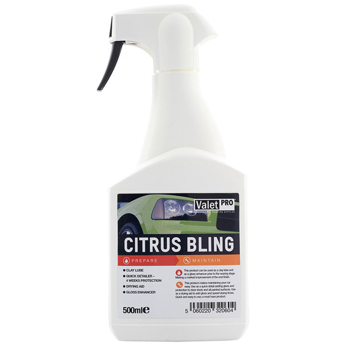Buy ValetPRO Citrus Bling Multi-Purpose Quick Detailer 500ml